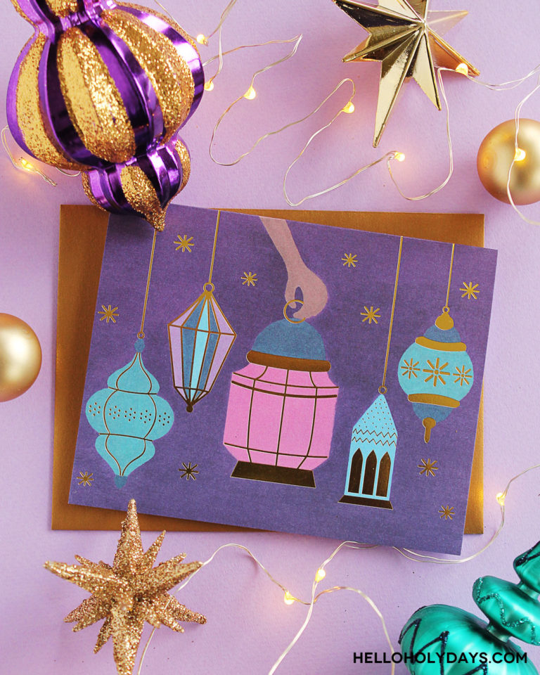 Ramadan Foam Lanterns Craft - Hello Holy Days!