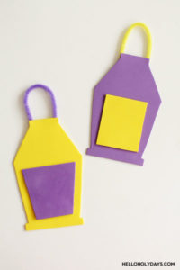 Ramadan Foam Lanterns Craft - Hello Holy Days!